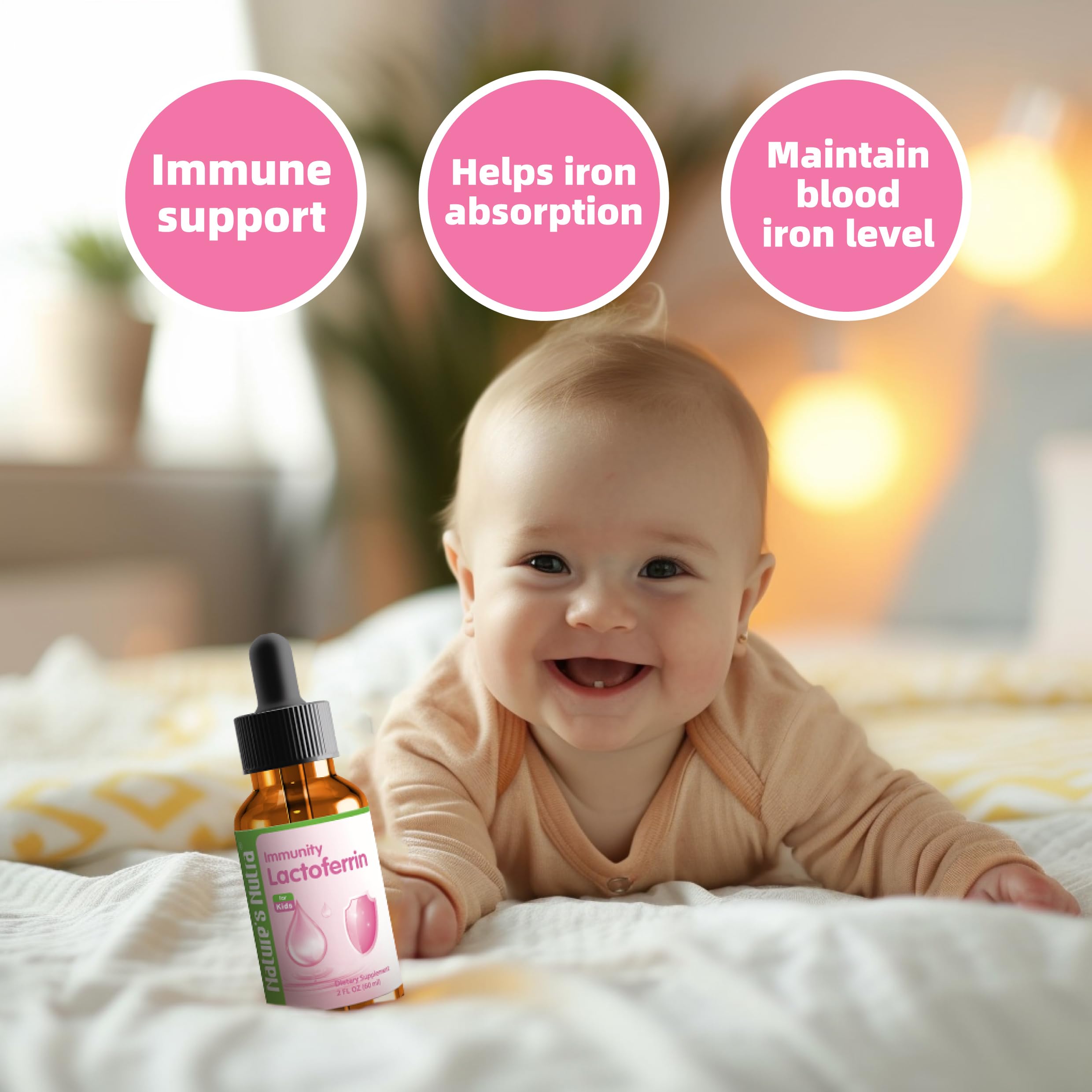 Nature's Nutra lactoferrin for infants