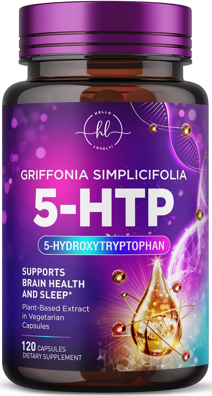 Nature's Nutrition 5-HTP capsules