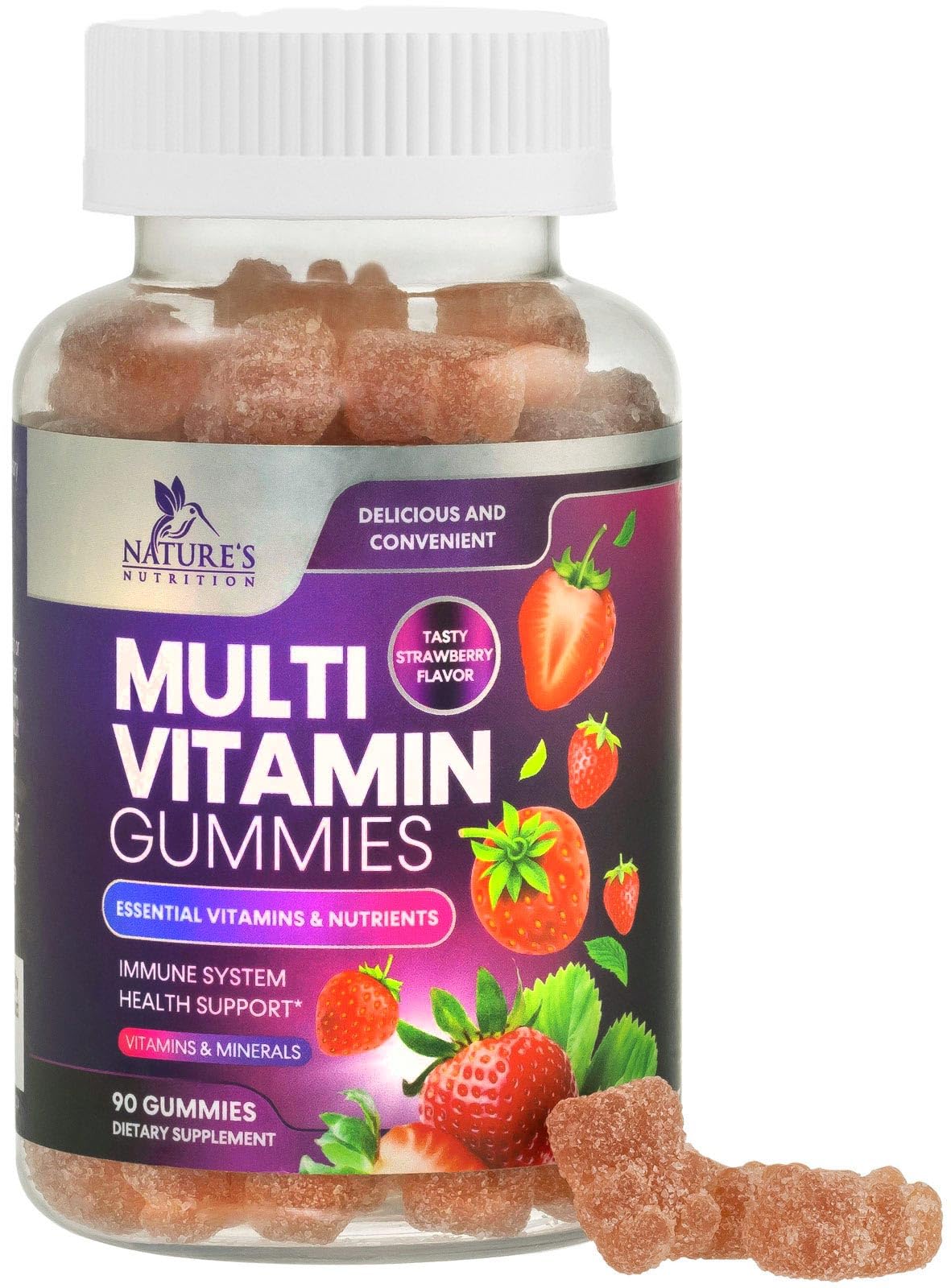 Nature's Nutrition adult multivitamin gummies