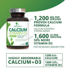 Nature's Nutrition calcium tablets benefits