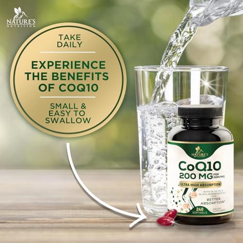 Nature's Nutrition CoQ10 for wellness