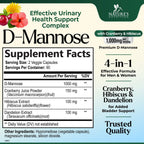Nature's Nutrition D-Mannose capsules