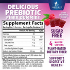 Nature's Nutrition fiber gummies with prebiotic