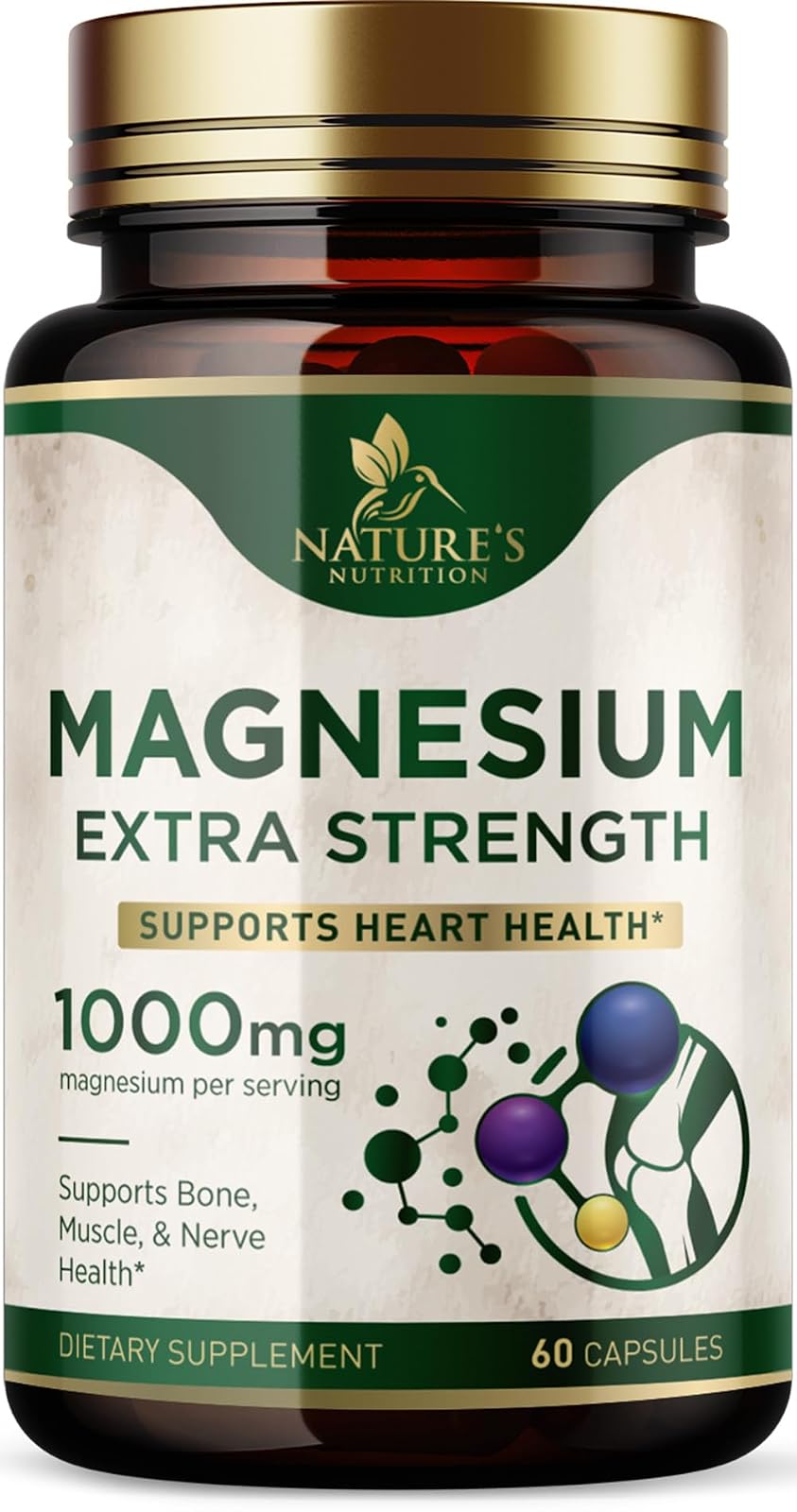 Nature's Nutrition Magnesium Citrate capsules