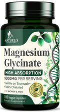 Nature's Nutrition Magnesium Glycinate capsules
