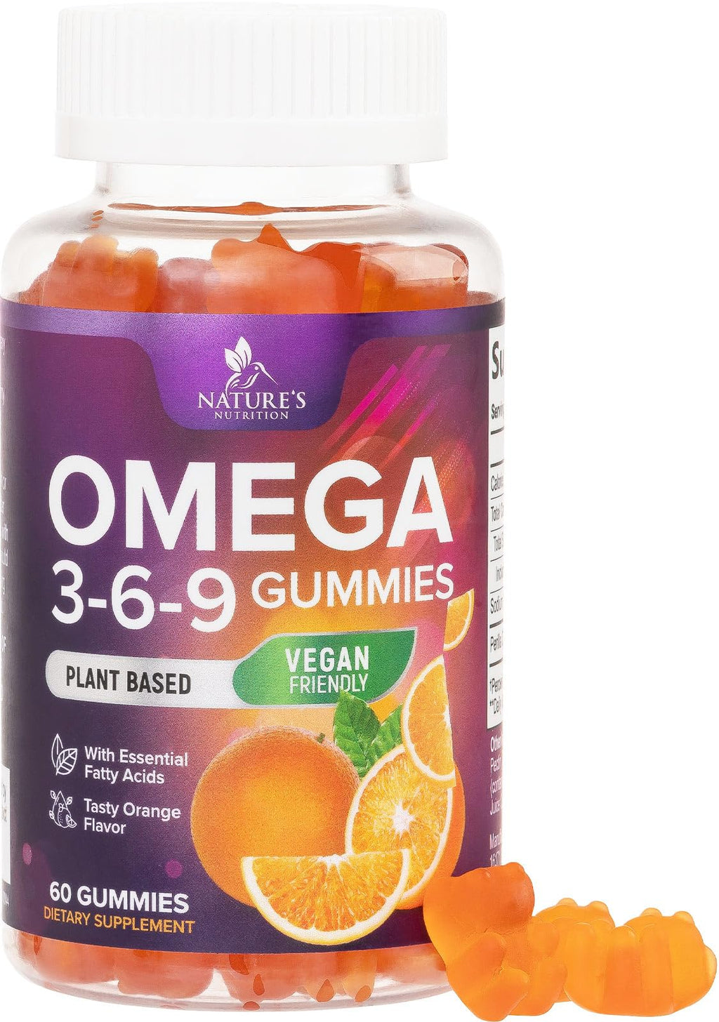 Nature's Nutrition Omega 3-6-9 gummies