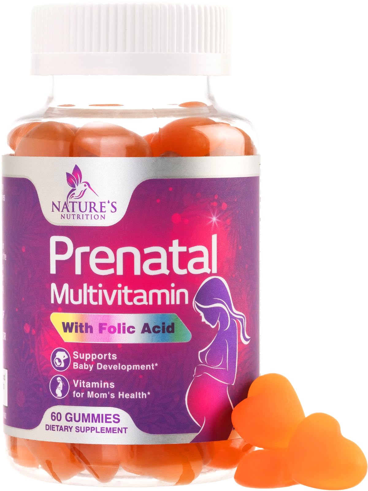 Nature's Nutrition prenatal vitamin gummies