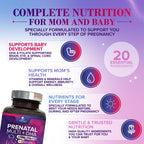 Nature's Nutrition prenatal vitamins dosage