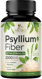 Nature's Nutrition psyllium husk capsules