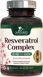 Nature's Nutrition Resveratrol capsules