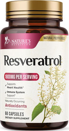 Nature's Nutrition Resveratrol capsules