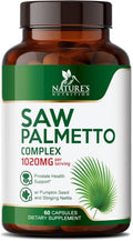 Nature's Nutrition Saw Palmetto capsules