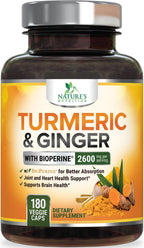 Nature's Nutrition turmeric curcumin capsules