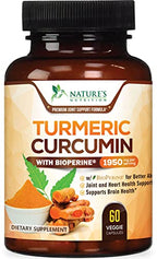 Nature's Nutrition turmeric curcumin capsules