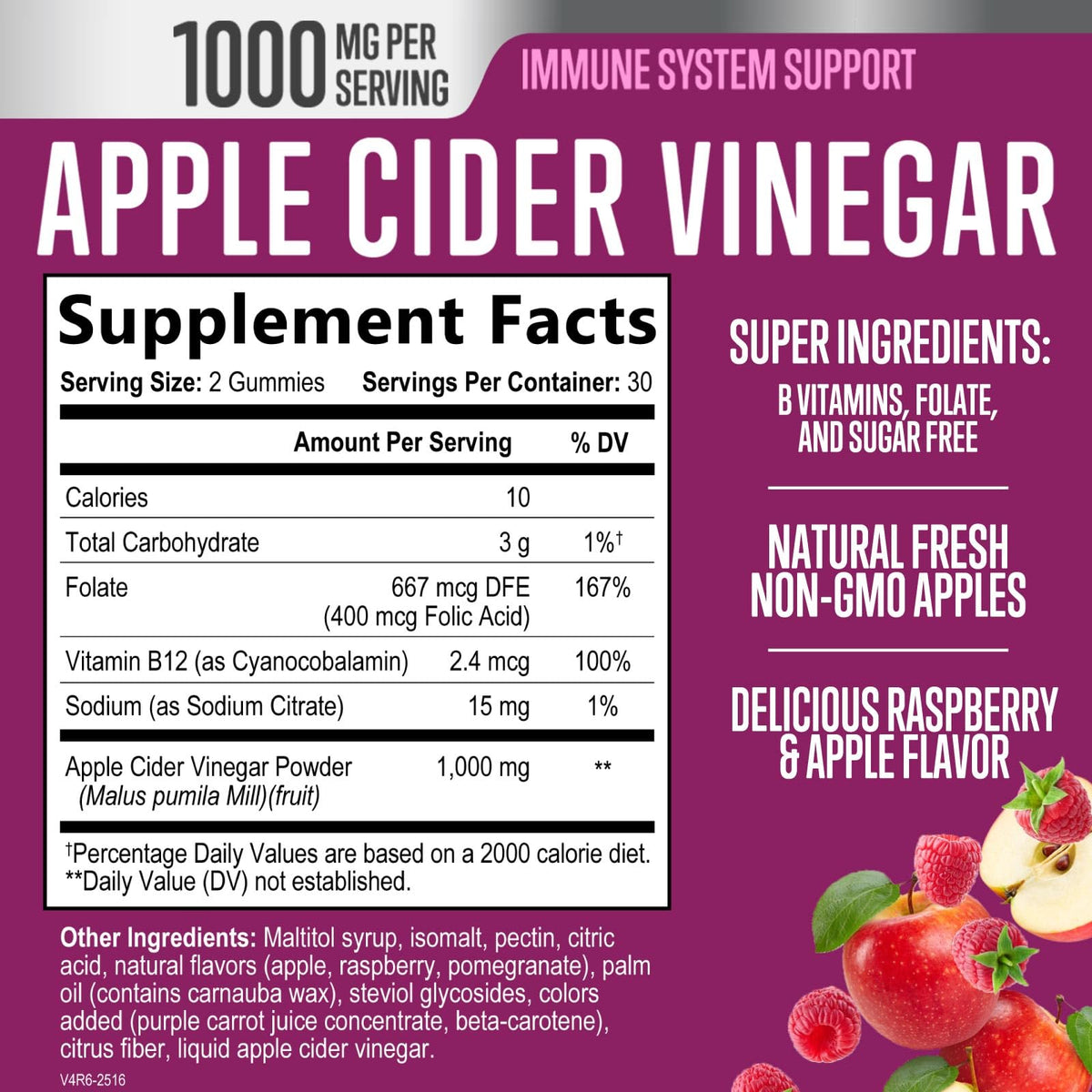Nature's Nutrition weight management gummies