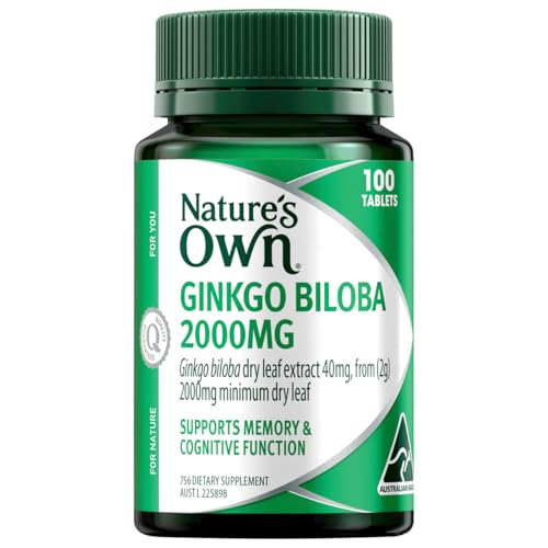 Nature's Own ginkgo biloba benefits