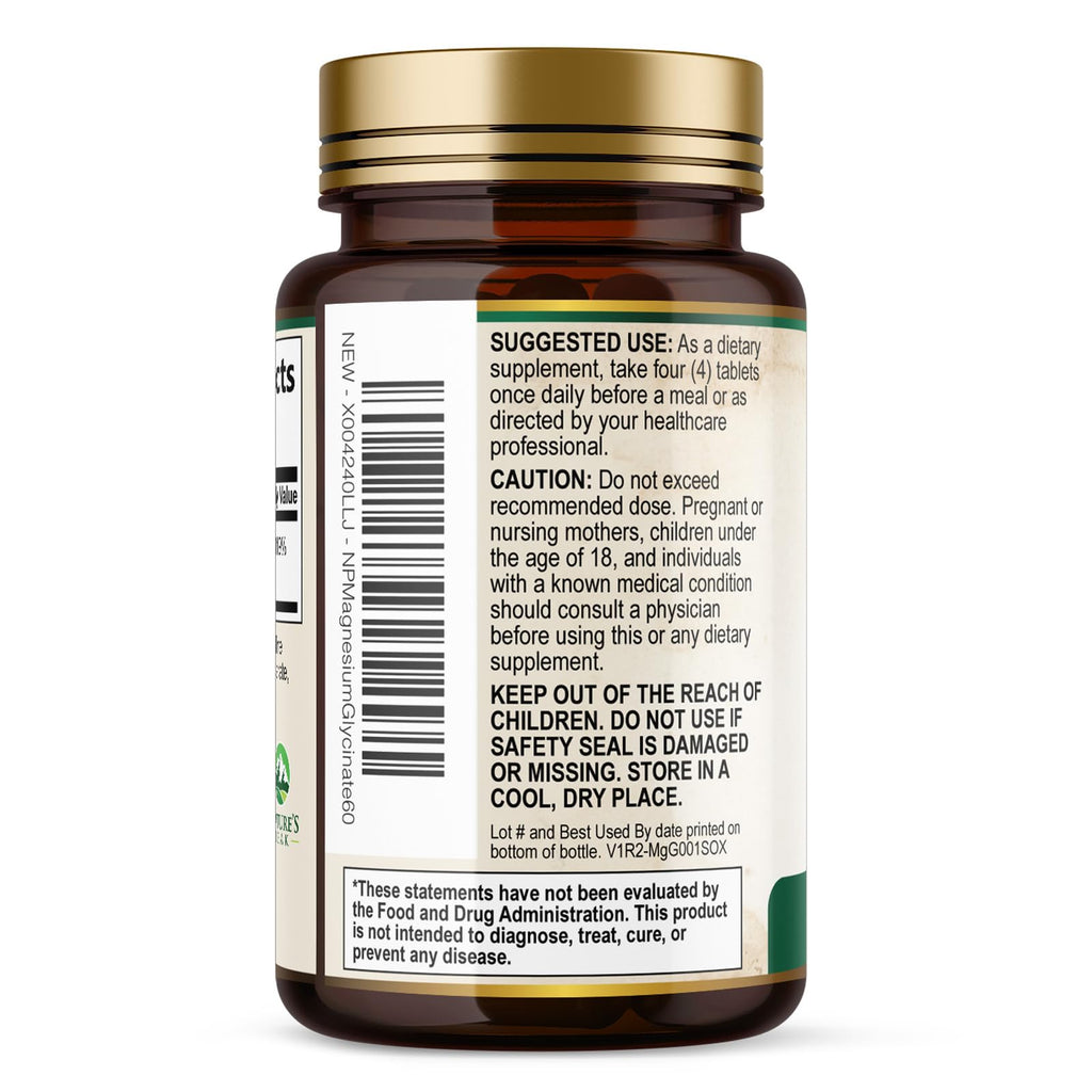 Nature's Peak 60 tablets for convenience