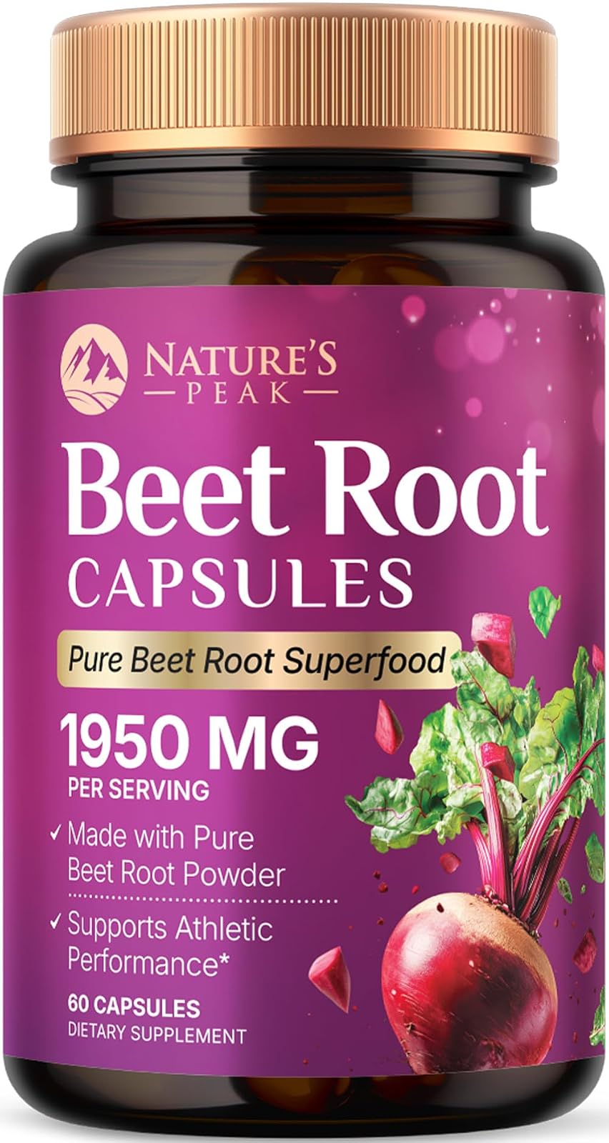 Nature's Peak beet root capsules