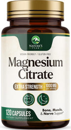 Nature's Peak Magnesium Citrate capsules