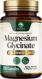 Nature's Peak magnesium glycinate capsules