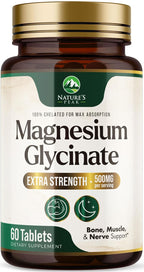 Nature's Peak Magnesium Glycinate tablets