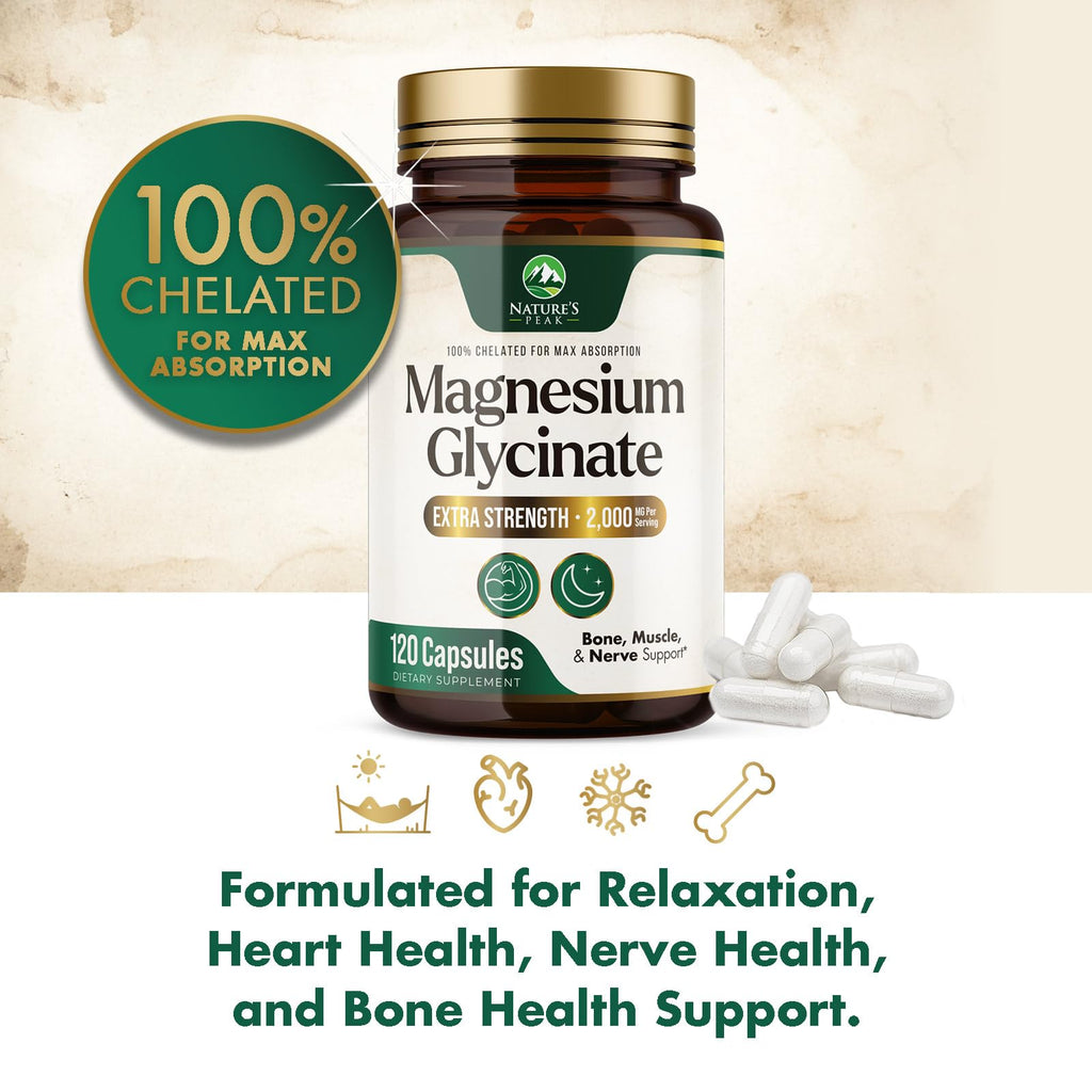 Nature's Peak magnesium supports bone health