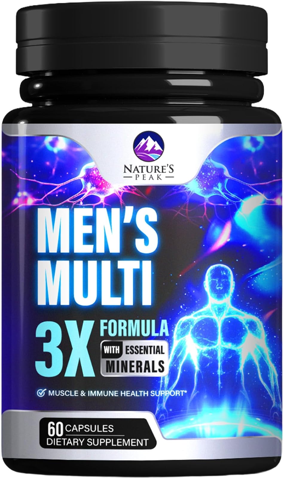 Nature's Peak men's multivitamins for energy