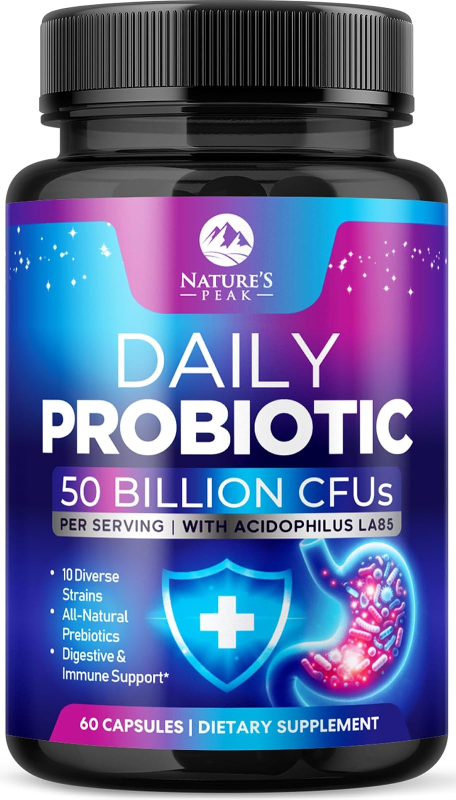 Nature's Peak probiotics for gut health