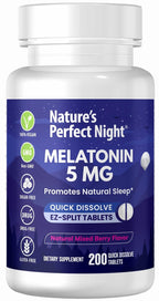Nature's Perfect Night melatonin tablets