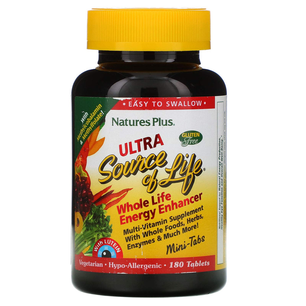 Nature's Plus mini-tabs for daily nutrition