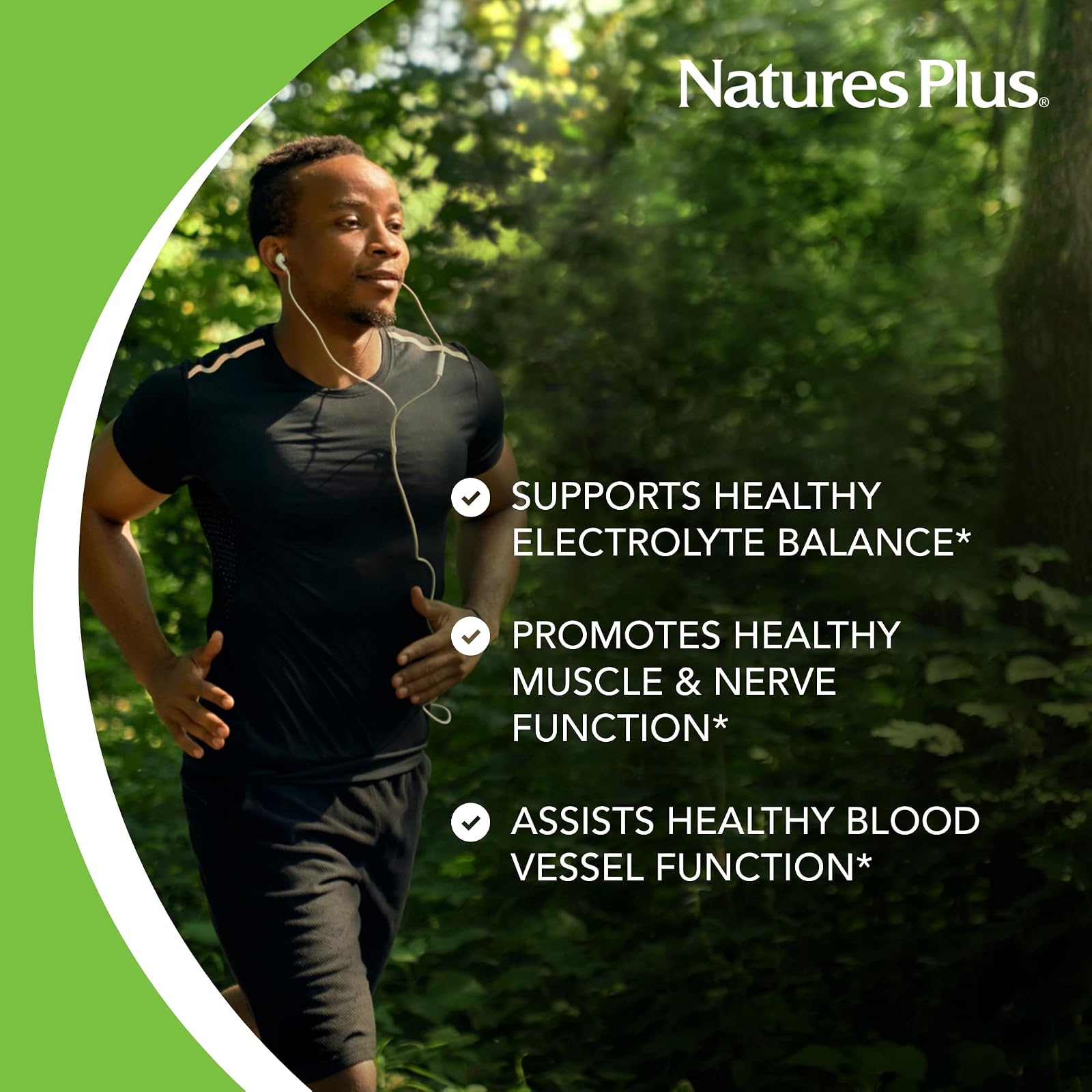 Nature's Plus potassium for heart function