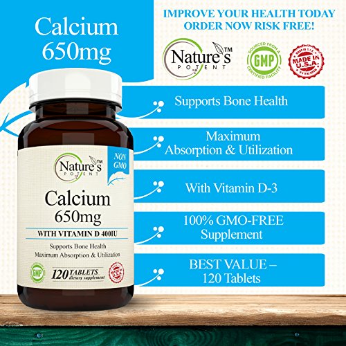 Nature's Potent calcium for active lifestyle
