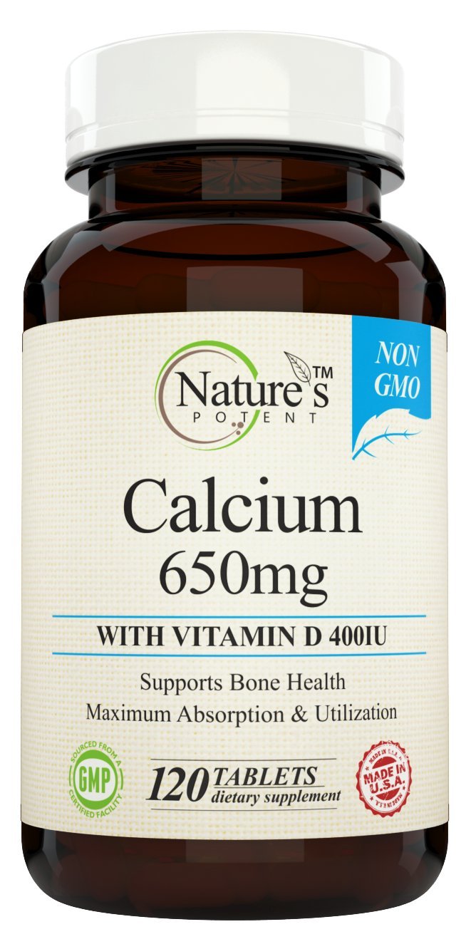Nature's Potent calcium supplement tablets