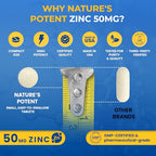 Nature’s Potent zinc for daily wellness
