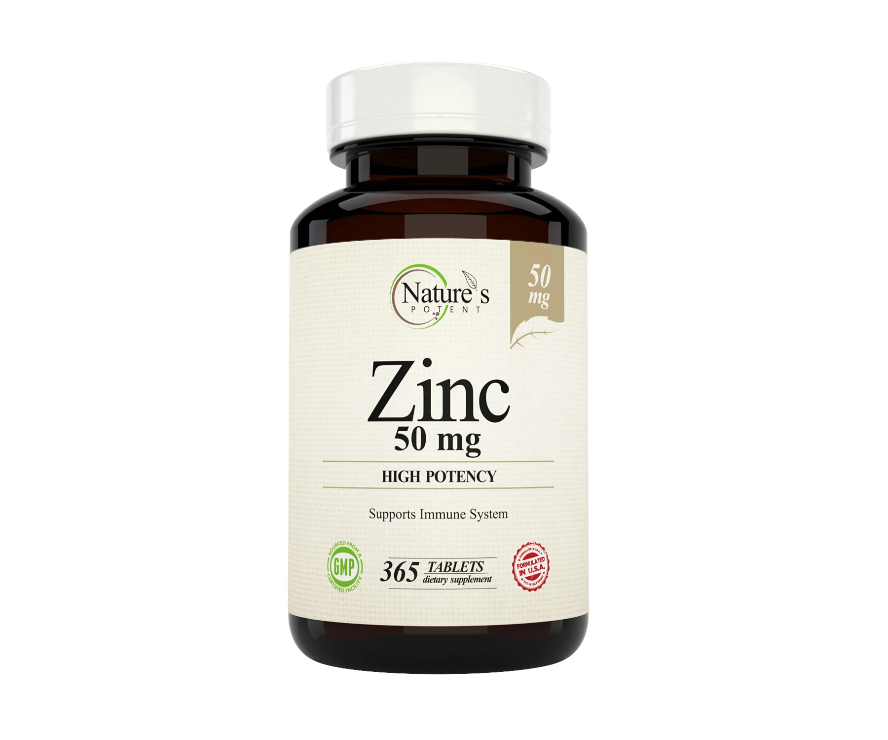 Nature's Potent Zinc immune support