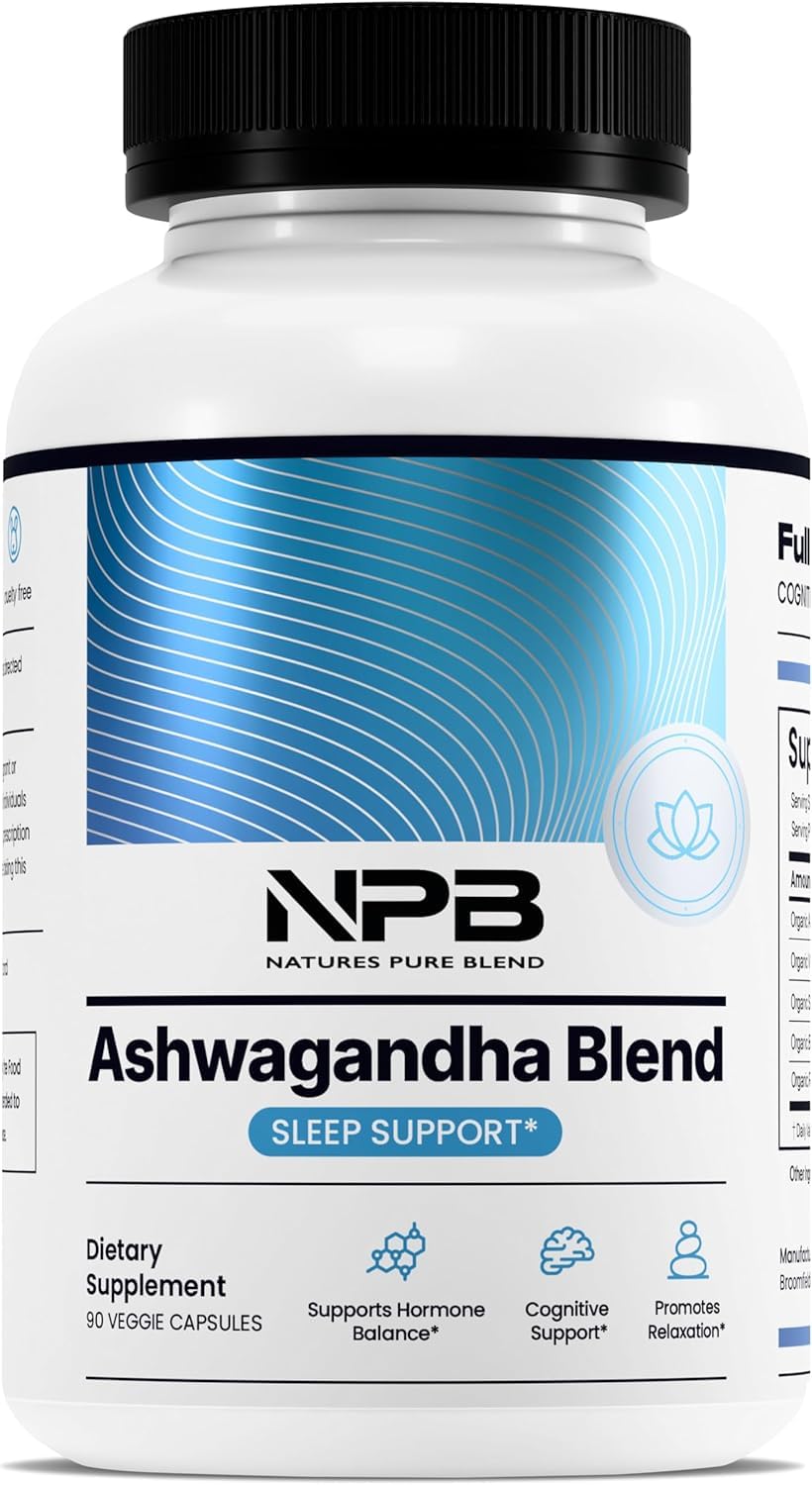 Nature's Pure Blend Ashwagandha capsules