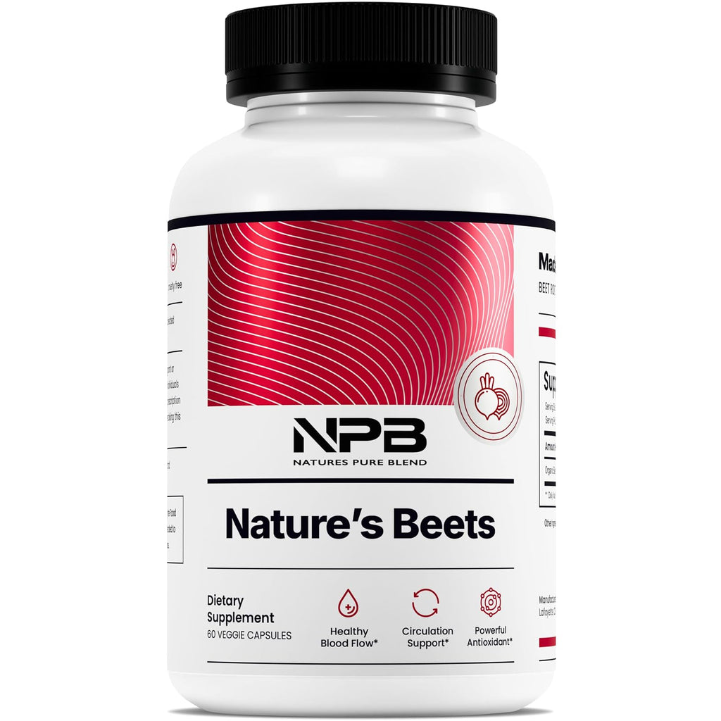 nature's pure blend beet root capsules