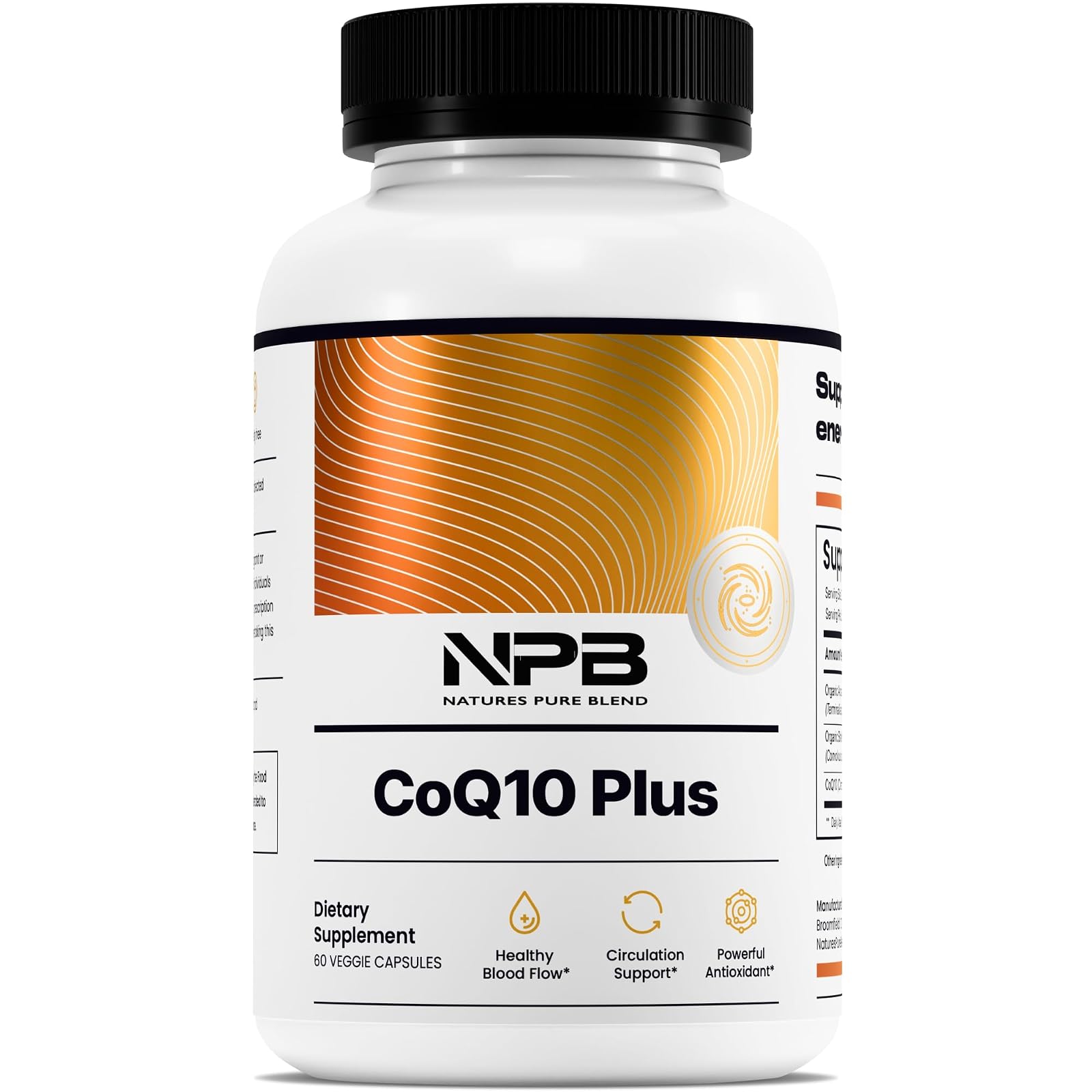 Nature's Pure Blend CoQ10 capsules