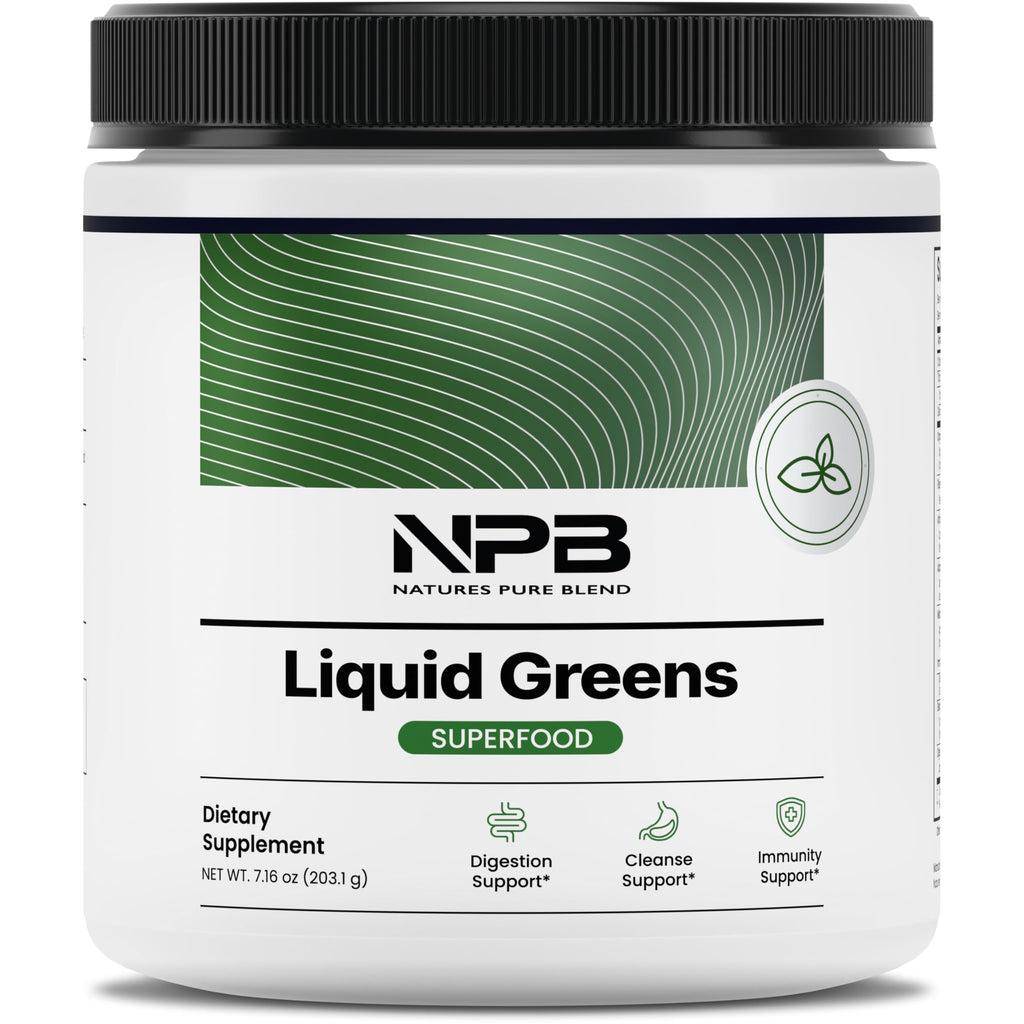 Nature's Pure Blend super greens powder