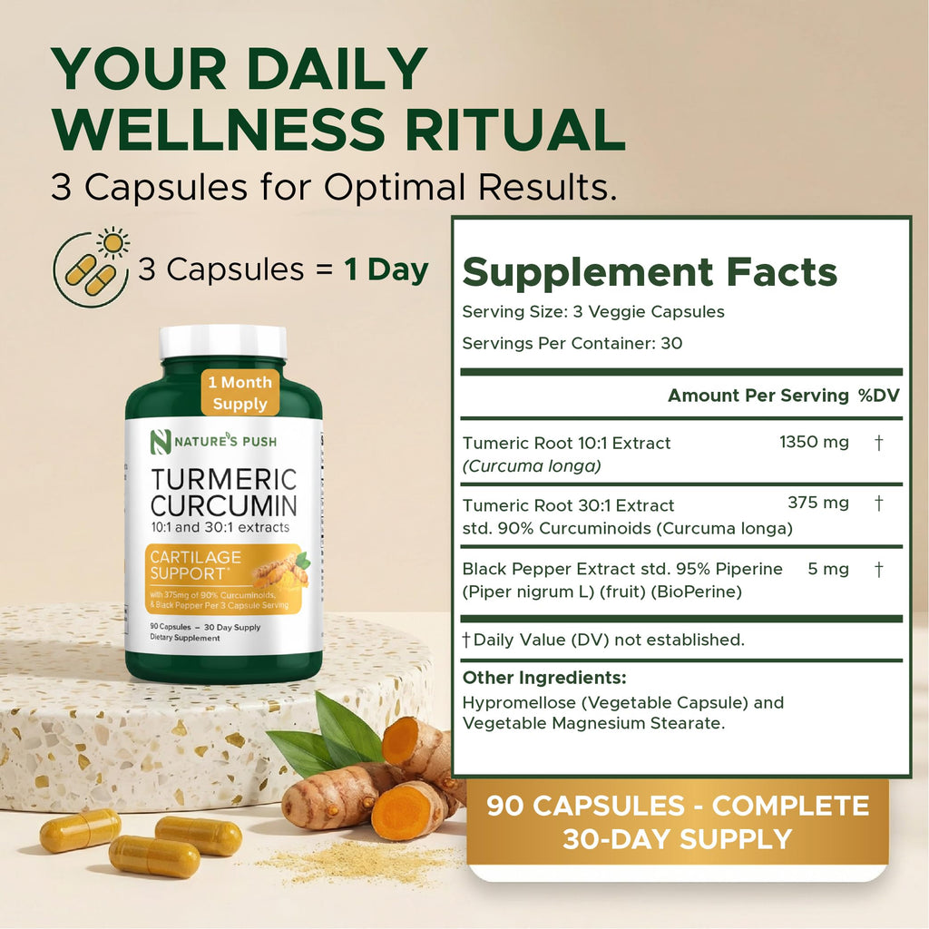 nature's push turmeric for healthy living