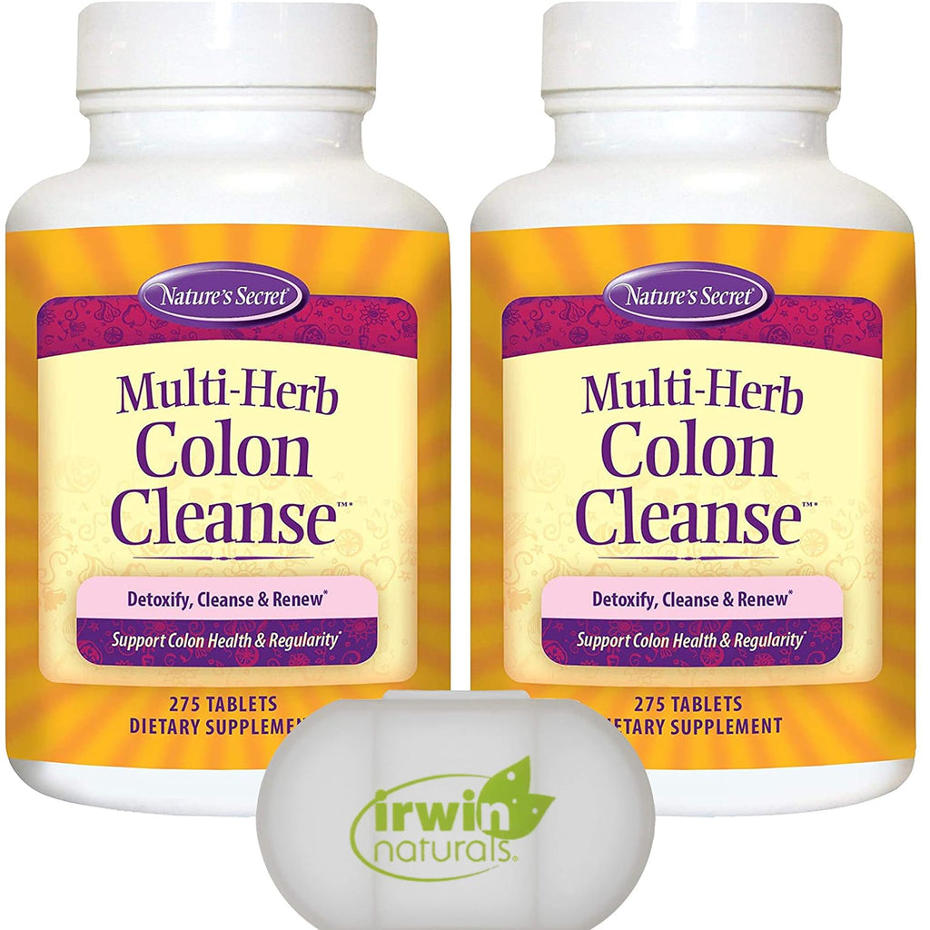 Nature's Secret colon cleanse tablets