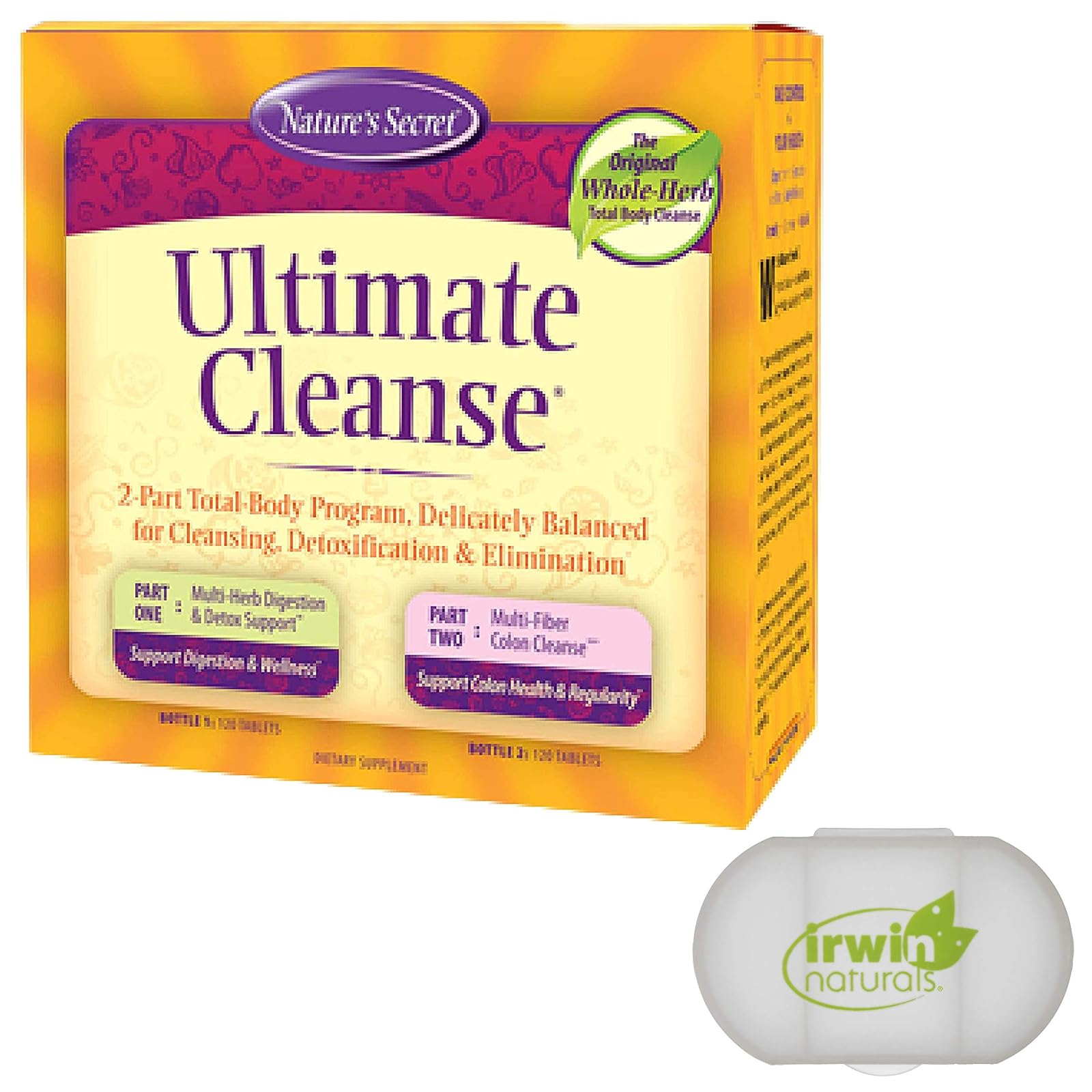Nature's Secret detox cleanse tablets