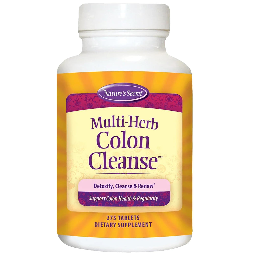 Nature's Secret detox tea capsules