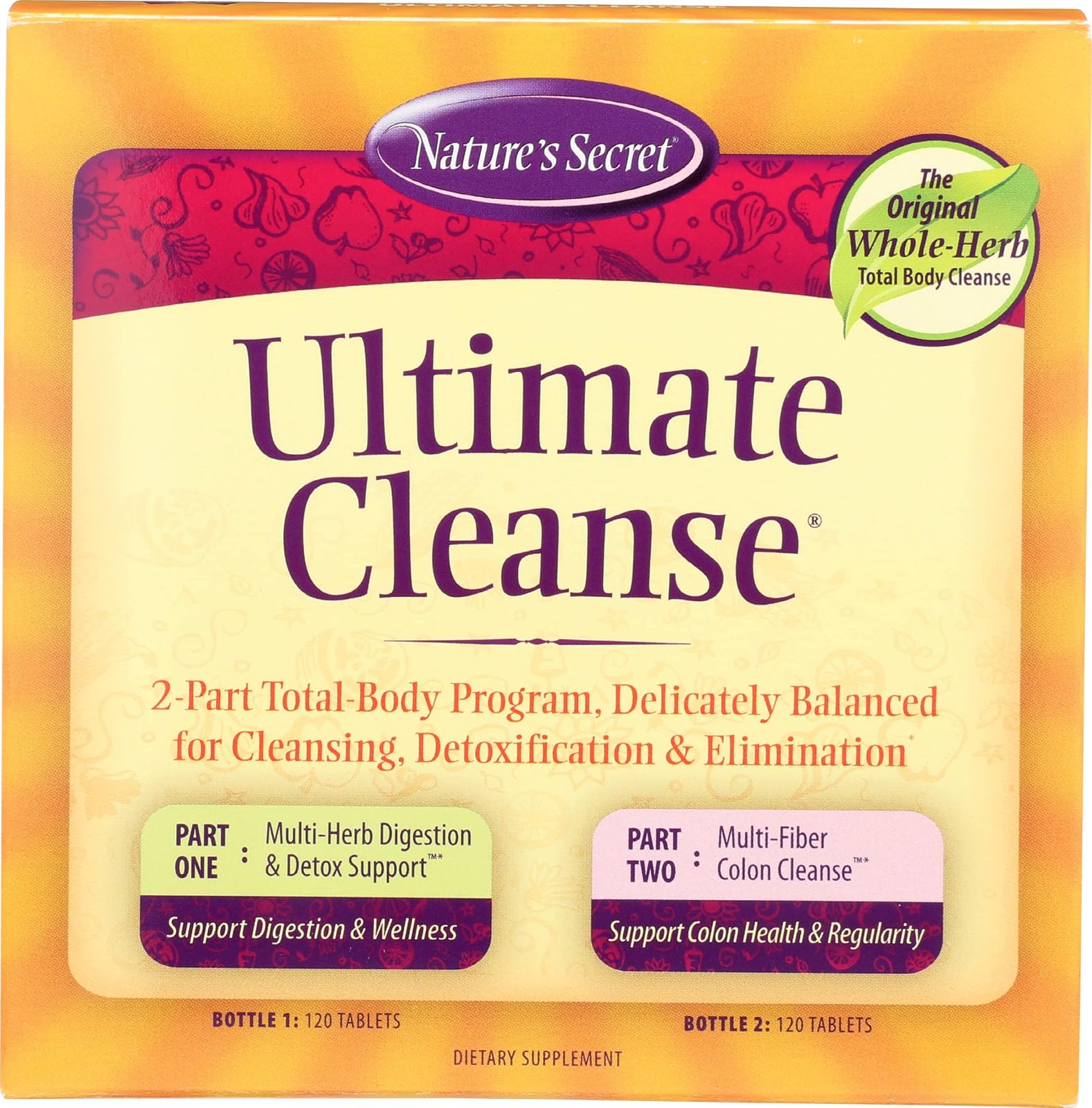 Nature's Secret multivitamins for overall health