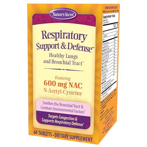 Nature's Secret NAC lung support