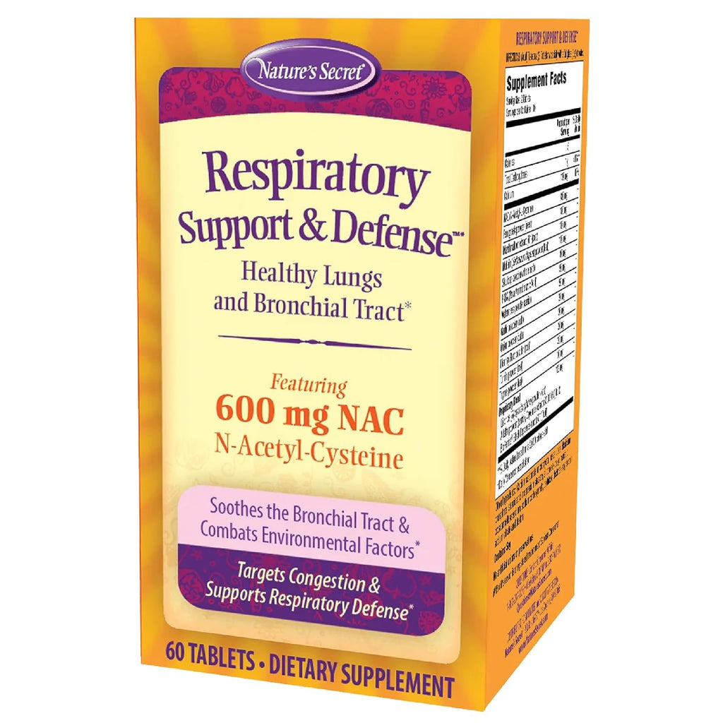 Nature's Secret NAC lung support