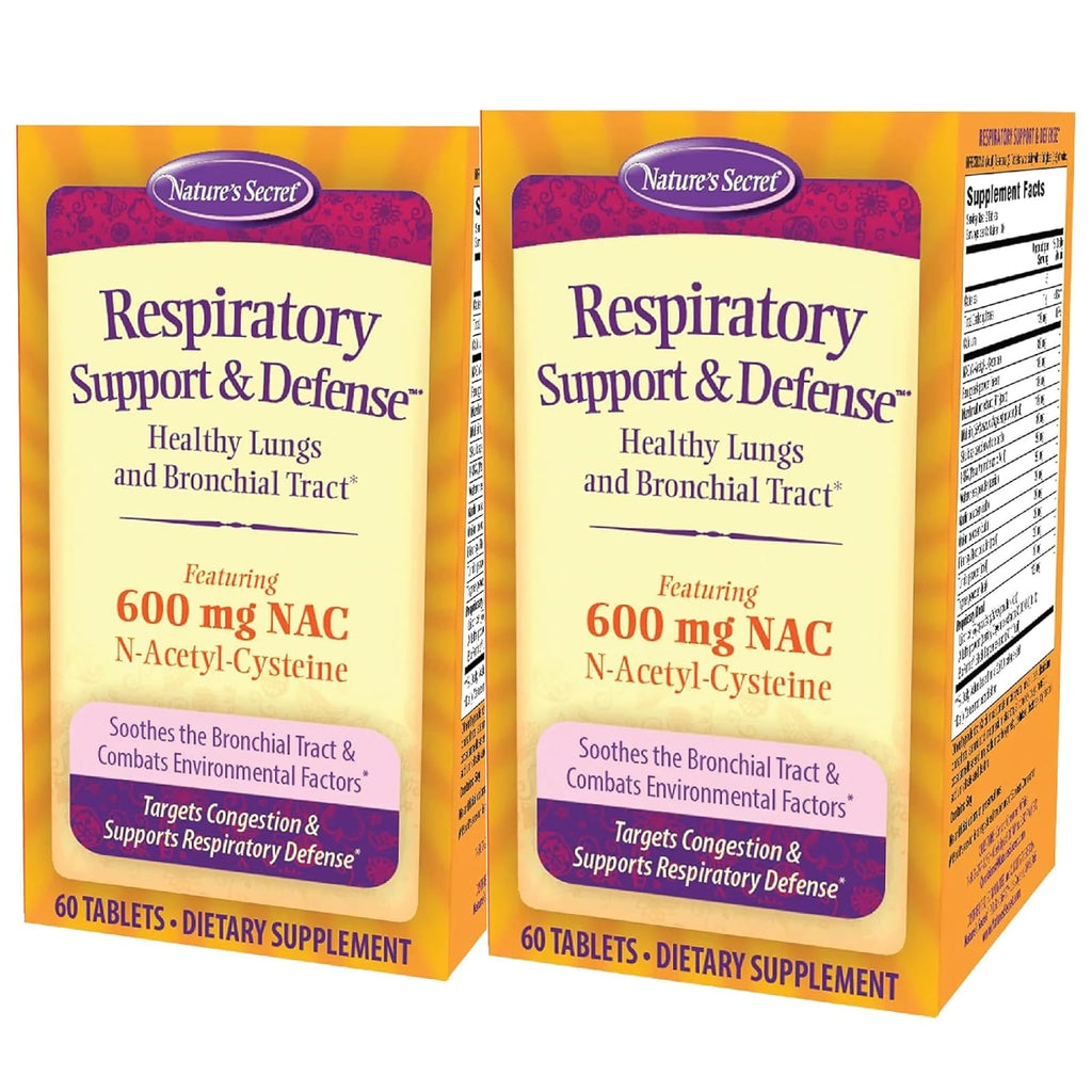 Nature's Secret respiratory support vitamins