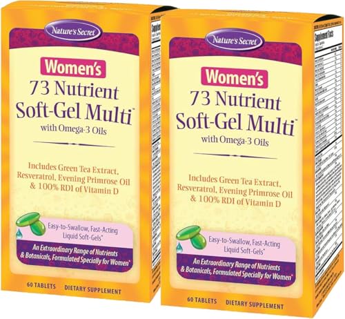 Nature's Secret women's multivitamins soft-gels