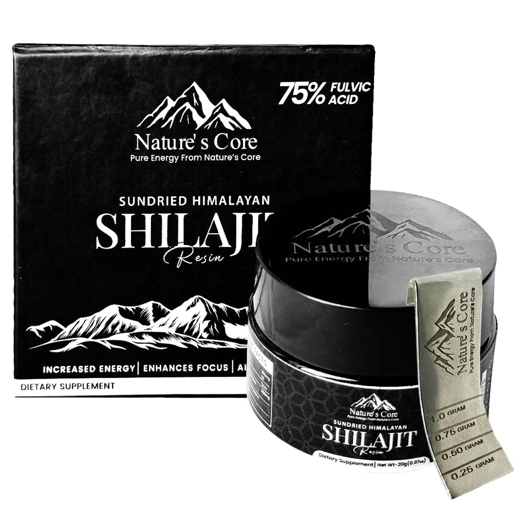 Nature's Shilajit energy boosting gummies