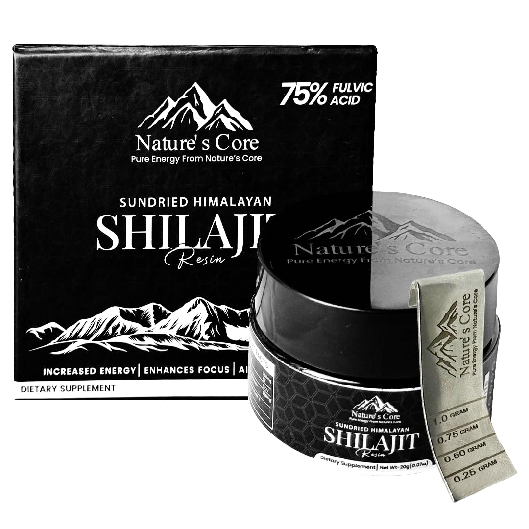 Nature's Shilajit energy boosting gummies